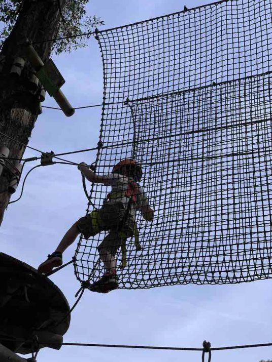 Climbing at Treetops Adventure Western Sydney – Mummy To Twins Plus One