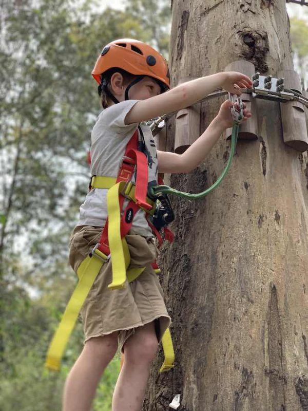 Climbing at Treetops Adventure Western Sydney – Mummy To Twins Plus One